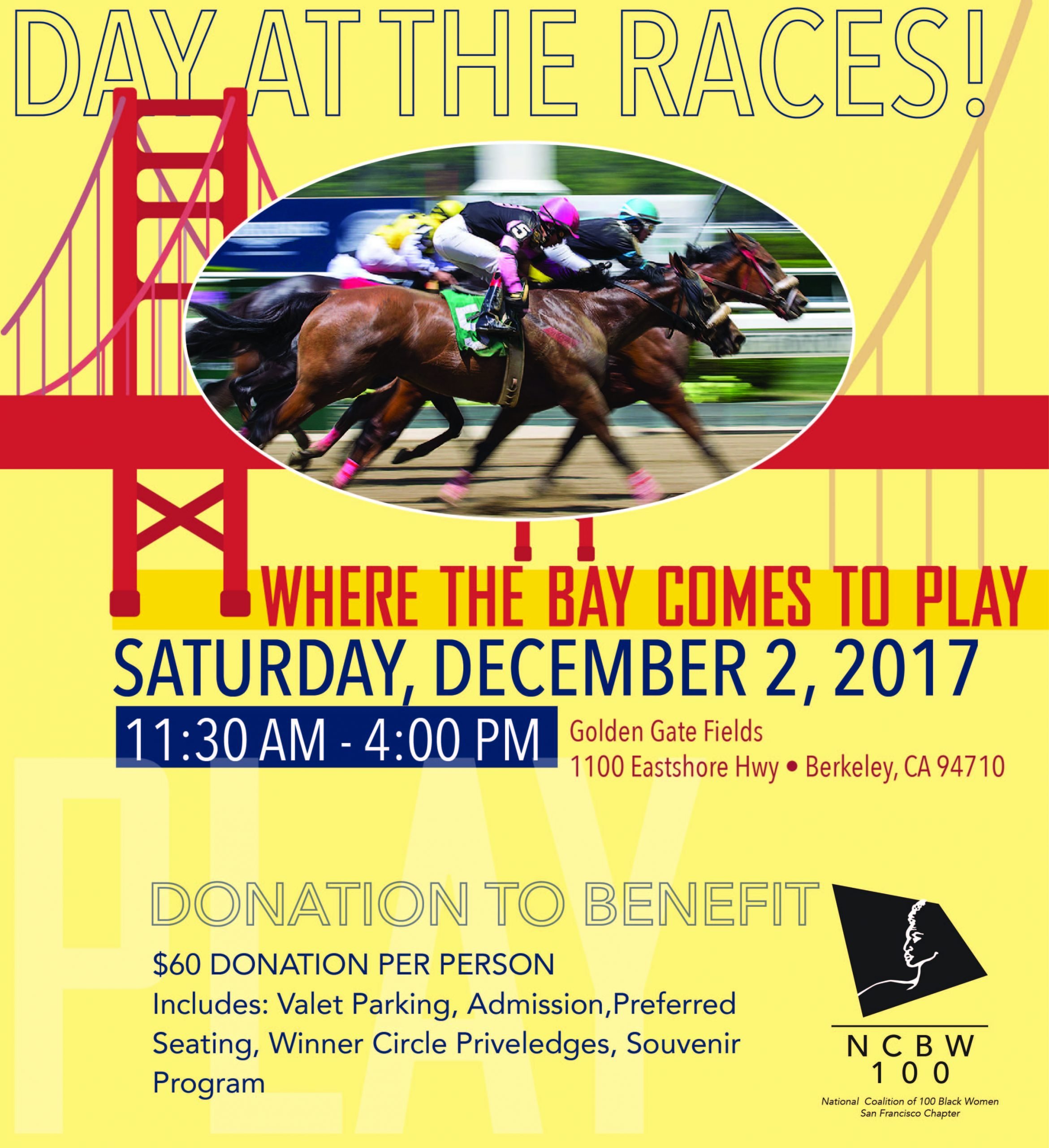 Day at the Races 2017 | National Coalition of 100 Black Women, Inc ...